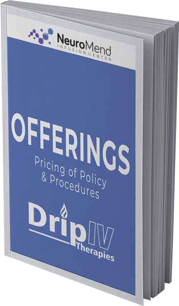 Offerings Pricing of Policy and Procedures | IV Therapy | NeuroMend